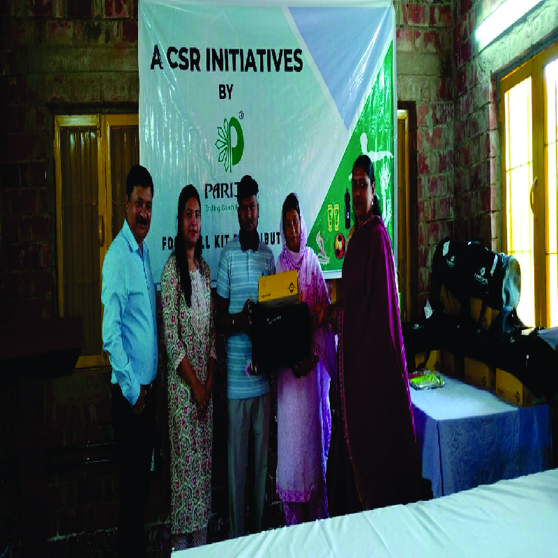Football Kit Distribution – CSR PARIJAT